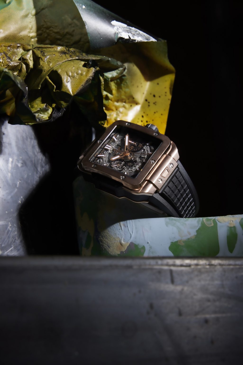 HUBLOT SQUARE BANG BY JOHN GRIBBEN – Numéro Berlin